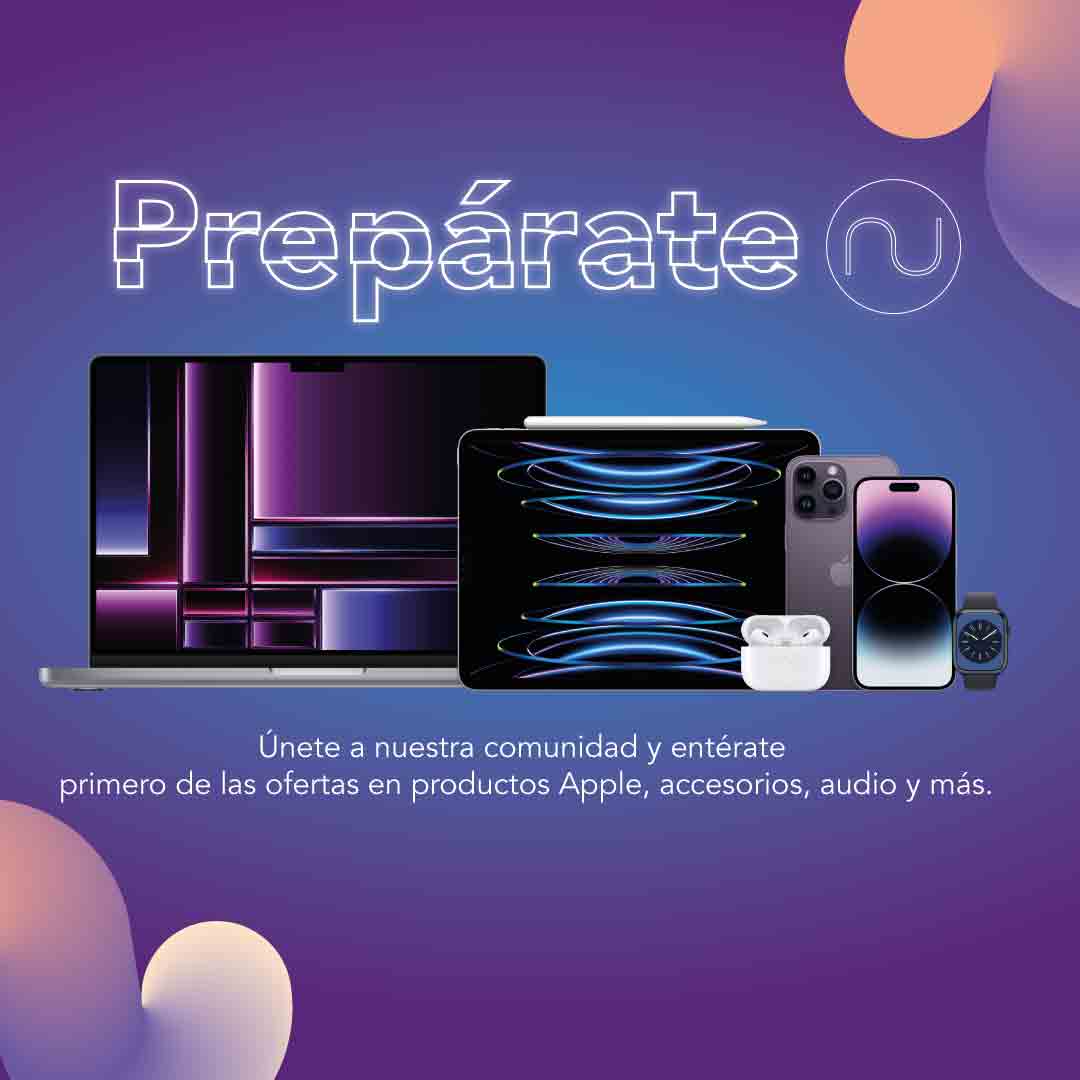 Prepárate para las ofertas en AUFBAU - Apple Premium Reseller (Chile)